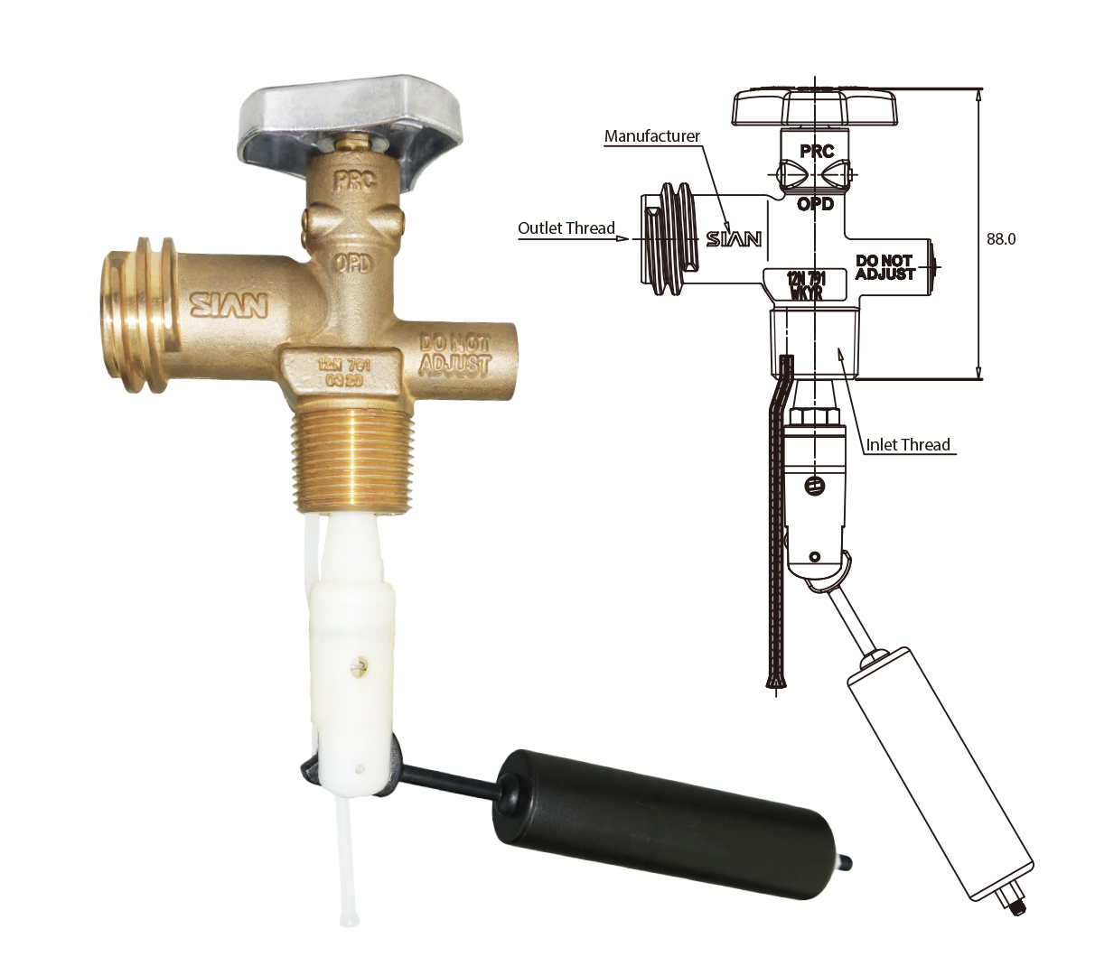 Maximizing Safety and Efficiency with SIAN's Advanced LPG OPD Valve ...