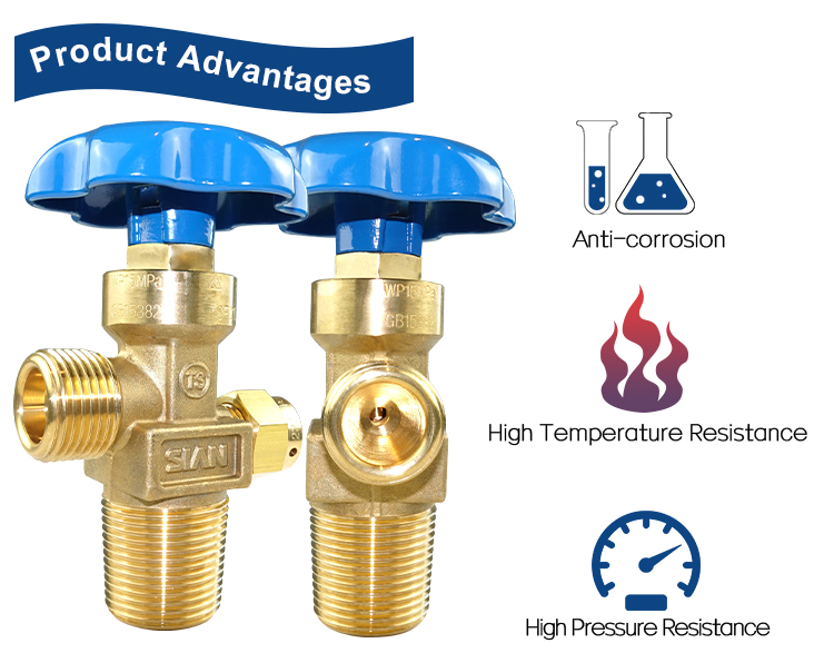 QF-2 OEM Accept Oxygen Flow Control Flapper Type Valve Nitrogen Gas ...