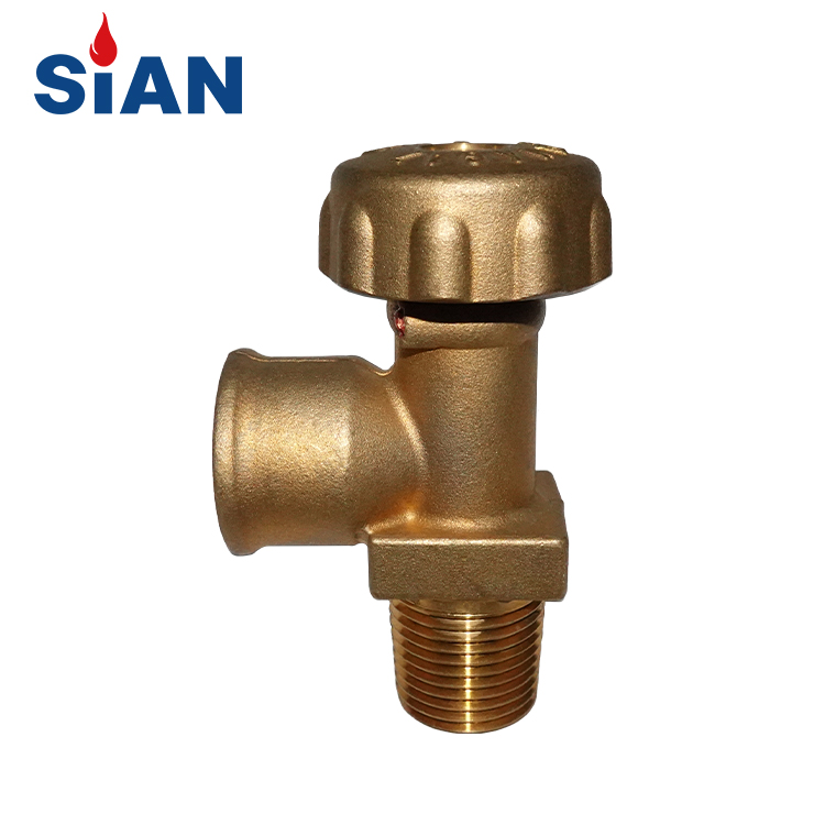 SIAN Brass Handwheel 25bar LPG Gas Cylinder Control POL Valves - Buy ...